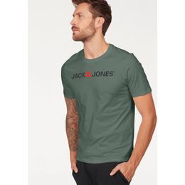 Jack & Jones JACK & JONES Damen T-Shirt "JJECORP mit Print, vielseitig kombinierbar f&uuml;r den Alltag"laurel wreath, Gr. S, bedruckt, unifarben, Obermaterial: 100%