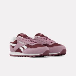 Reebok CLASSIC M&auml;dchen Sneaker "REEBOK GLIDE LOW", Gr. 34,5berrychill, schwarzberry, ftwrwei&szlig;, Leder, Synthetik, Textil, Schuhe