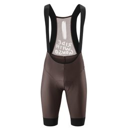 Gonso Herren Fahrradhose "SQlab GO BIB M", braun, Gr. 6XL, 80% Polyamid. 20% Elastan, Hosen, Herren Radhose, Radlerhose mit speziellem SQlab