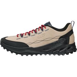 Keen Herren Sneaker "JASPER ZIONIC", Gr. 45safari, sky captain, Leder, Synthetik, Schuhe, aus Leder, atmungsaktiv