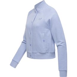 Ragwear Damen Bomberjacke "Simonette", blau, Gr. 4XL, Material: 70% Baumwolle, 30% Polyester, Jacken, stylische Damen Collegejacke f&uuml;r den &Uuml;bergang