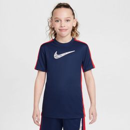 Nike Kinder T-Shirt "K NK DF TRPHY23 SS TOP GX"midnight navy, university rot, wei&szlig;, Gr. S, Obermaterial: 100% Polyester, Shirts