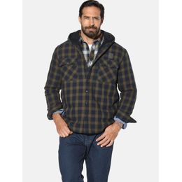 Jan Vanderstorm Herren Outdoorjacke "Outdoorhemd OLSDAL", gr&uuml;n, Gr. L, Obermaterial: 100% Baumwolle CO., Jacken