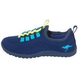 Kangaroos M&auml;dchen Sneaker "K-BFK BOLE", Gr. 39, blau, Textil, Schuhe, Barfussschuh