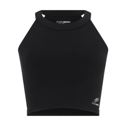 Plein Sport Damen Tanktop "Tank Top PS"02, schwarz, Gr. M, Obermaterial: 70% Nylon, 30% Lycra; Futter: 87% Polyester, 13% Elasthan, Tops