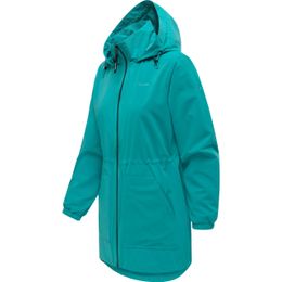 Ragwear Damen Kurzmantel "Brona", gr&uuml;n, Gr. XXL, Obermaterial: 100% Polyester. Innenfutter: 100% Polyester, M&auml;ntel, Kurzer Damen &Uuml;bergangsmantel mit