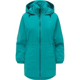 Ragwear Damen Kurzmantel "Brona", gr&uuml;n, Gr. XL, Obermaterial: 100% Polyester. Innenfutter: 100% Polyester, M&auml;ntel, Kurzer Damen &Uuml;bergangsmantel mit
