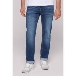 CAMP DAVID Herren Regular-fit-Jeans, blau, Gr. 34, Abriebeffekte, Denim/Jeans, Material: 99% Baumwolle, 1% Elasthan, Zusatz: Enth&auml;lt nichttextile