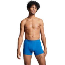 Puma Herren Boxershorts "Puma MEN SPORT MICROFIBER BOXERS 2P", Gr. M, blau, Jersey, Obermaterial: 88% Polyester, 12% Elasthan, bedruckt, unifarben,