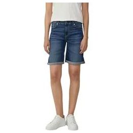 Jeansshorts s.Oliver, Damen, Gr. 38, N-Gr, blau, Denim/Jeans, Obermaterial: 98% Baumwolle, 2% Elasthan, unifarben, normal kniefrei, Jeans Jeansshorts, im 5-Pocket-Stil