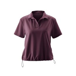 Gonso Damen Funktionsbluse "Adventure Blouse W"dunkelrot, Gr. 50, 94% Polyester, 6% Elasthan, Blusen, Damen Bluse zum Radfahren, Ideal f&uuml;r Gravel,