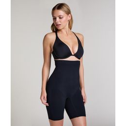Hunkem&ouml;ller HUNKEM&Ouml;LLER Damen Shapingpants "Nahtloser korrigierender Thigh Slimmer", Gr. Lschwarz, 88% Polyamid, 12% Elasthan, Unterhosen