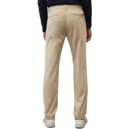 Marc O'Polo MARC O'POLO Herren Chinohose, beige, Gr. 33, unifarben, Web, Obermaterial: 98% Baumwolle, 2% Elasthan, Hosen, im Regular-Fit