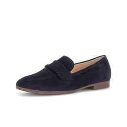 Slipper Gabor "Slipper", Damen, Gr. 35,5, blau, Schuhe Slipper