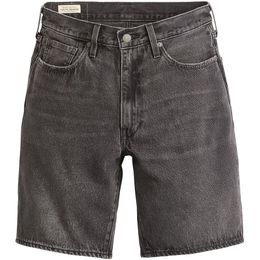Levi's LEVI'S Herren Jeansshorts "468 LOOSE SHORTS", schwarz, Gr. 32, Denim/Jeans, Obermaterial: 100% Baumwolle, Jeans, Sommerhose