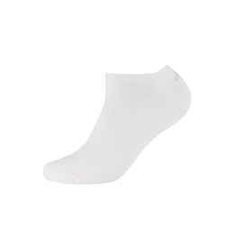 s.Oliver Herren Sneakersocken "6er Pack", Gr. 43, wei&szlig;, 75% Baumwolle, 24% Polyamid, 1% Elasthan, uni, Socken