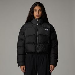 The North Face Damen Steppjacke, schwarz, Gr. XXL, unifarben, Steppware, Obermaterial: 100% Polyester, Jacken, mit Rei&szlig;verschluss, winddichtes