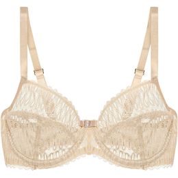 Triumph Damen B&uuml;gel-BH "Aura Spotlight W", Gr. 85, beige, Microtouch, Obermaterial: 81% Polyamid, 14% Elasthan, 5% Polyester, BHs, moderne