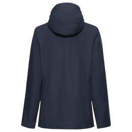 Jack Wolfskin Damen Regenjacke "OUTROVERT 2L JKT W"midnight sky, Gr. S, unifarben, Web, Obermaterial: 100% Polyester. Futter: 100% Polyester, Jacken,