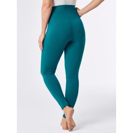feel good Damen Leggings, Gr. 36, bunt, 95% Baumwolle, 5% Elasthan, unifarben, Hosen