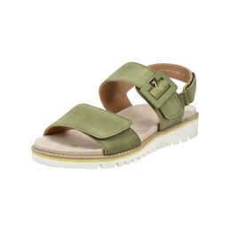 Ara Damen Riemchensandale "Ara Sandalen Veloursleder", Gr. 39, gr&uuml;n, Veloursleder, Schuhe