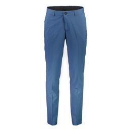 LINDBERGH Herren Anzug "Anzug Slim Fit"steel blau mel, Gr. 48, unifarben, Obermaterial: 68% Polyester, 30% Viskose, 2% Elasthan. Futter: 100%
