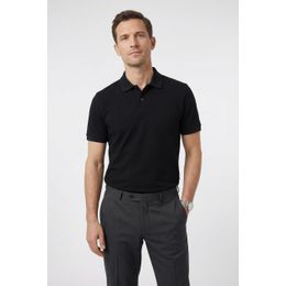 OLYMP Herren Poloshirt "Casual", schwarz, Gr. S, Piqu&eacute;, Obermaterial: 100% Baumwolle, Shirts