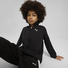Puma Jungen Sweatjacke "T7 ALWAYS ON Trainingsjacke Jungen", schwarz, Gr. 164, Obermaterial: 100% Polyester. Rippe: 2% Elasthan, 98% Polyester,