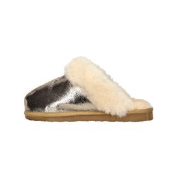 Shepherd Damen Hausschuh "Shepherd Hausschuhe Leder", Gr. 41gold, Leder, Schuhe