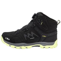 CMP Kinder Outdoorschuh "KIDS KIRUNA MID FITGO FLEECE WP TREKKING SHOES", Gr. 39piombo, acido, Leder, Schuhe, Winterstiefel, Winterschuhe,