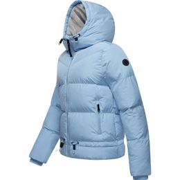 Ragwear Damen Steppjacke "Briony", blau, Gr. XL, Obermaterial: 100% Polyester. Innenfutter: 100% Polyester. Wattierung: 100% Polyester, Jacken,