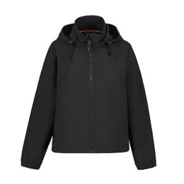 Icepeak Damen Softshelljacke "D SOFTSHELLJACKE ADRIAM", schwarz, Gr. 46, Web, Obermaterial: 96% Polyester, 4% Elasthan, Jacken, f&uuml;r vielseitige