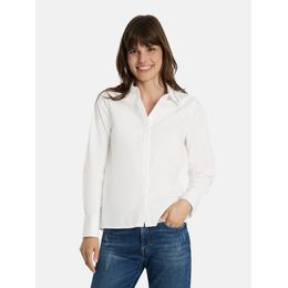 LIEBLINGSST&Uuml;CK LIEBLINGSST&Uuml;CK Damen Klassische Bluse "RadenaL", wei&szlig;, Gr. 44, 75% Baumwolle, 22% Polyamid, 3% Elasthan, Blusen, mit Baumwoll-Anteil
