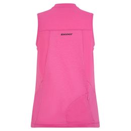 Ziener Damen Radtrikot "NIKOLETTA-Z", pink, Gr. 34, Obermaterial: 85% Polyester, 15% Baumwolle. Obermaterial 2: 86% Polyester, 14% Baumwolle, Trikots