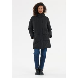 WHISTLER Damen Parka "Bluff", schwarz, Gr. 40, unifarben, 92% Polyester, 8% Elasthan, Jacken, mit wasserdichten und w&auml;rmenden Eigenschaften