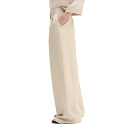 Marc O'Polo MARC O'POLO Damen Chinohose "aus Viskose-Leinen-Mix"dusty beige melange, Gr. 38, unifarben, Obermaterial: 59% Viskose, 41% Leinen, Hosen