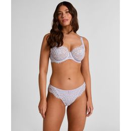 Hunkem&ouml;ller HUNKEM&Ouml;LLER Damen Hipster "Brazilian Daisy", Gr. XLlila, 89% Polyamid, 11% Elasthan, Unterhosen