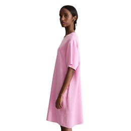 Marc O'Polo Damen Minikleid "aus LENZING Lyocell"pale bubblegum, Gr. L, MARC O'POLO DENIM, unifarben, Obermaterial: 100% Lyocell, Kleider