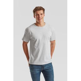 Herren T-Shirt "sechs St&uuml;ck in unterschiedlicher Farbkomination"erdgrau, Basic, Gr. 4XL, Fruit of the Loom, unifarben, Single Jersey, Obermaterial: