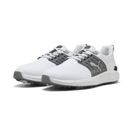 Puma Herren Golfschuh "Ignite Elevate 2 Tour Golfschuhe Herren", Gr. 43wei&szlig; slate sky schwarz gray, Obermaterial: Textil, Synthetik; Futter: Textil;
