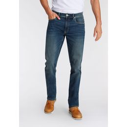 AJC Herren Straight-Jeans, blau, Gr. 31, unifarben, Denim/Jeans, Obermaterial: 98% Baumwolle, 2% Elasthan, Jeans, gerade geschnitten,