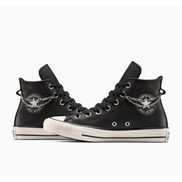 Converse Damen Sneaker "CHUCK TAYLOR ALL STAR", Gr. 40, schwarz, Leder, Schuhe
