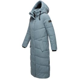 Navahoo Damen Steppmantel "Hingucker XIV", blau, Gr. S, Obermaterial: 100% Polyester. Futter: 100% Polyester. Wattierung: 100% Polyester, M&auml;ntel,