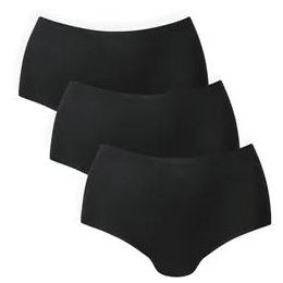 Panty Anita "Panty Essentials High Waist Briefs 3P 3er Pack", Damen, Gr. S, schwarz, Obermaterial: 80% Polyamid PA. 20% Elasthan EL., Unterhosen Panty