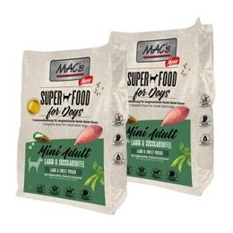 Mac's MAC's Dog Mono Mini Adult Trockenfutter Lamm und S&uuml;&szlig;kartoffel 2x7 kg