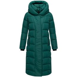 Navahoo Damen Steppmantel "Engelsfeder XIV", gr&uuml;n, Gr. XS, Obermaterial: 100% Polyester. Innenfutter: 100% Polyester. Wattierung: 100% Polyester.
