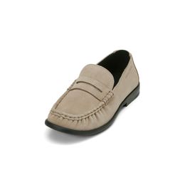 Marc O'Polo MARC O'POLO Damen Loafer "aus hochwertigem Rindleder", Gr. 37, grau, Obermaterial: 100% Leder (Rind), unifarben, Schuhe