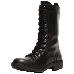 Fly London Damen Schn&uuml;rstiefel "Fly London Stiefel Leder", Gr. 37schwarz, Leder, Schuhe