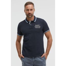 Gaastra Herren Poloshirt, blau, Gr. XXL, bedruckt, Piqu&eacute;, Material: 100% Baumwolle, Shirts, aus Baumwolle
