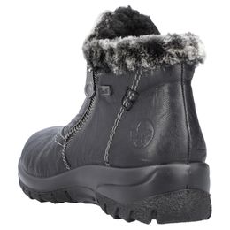 Rieker Damen Winterboots, Gr. 42, schwarz, Leder, Schuhe, mit Rieker-TEX-Membran